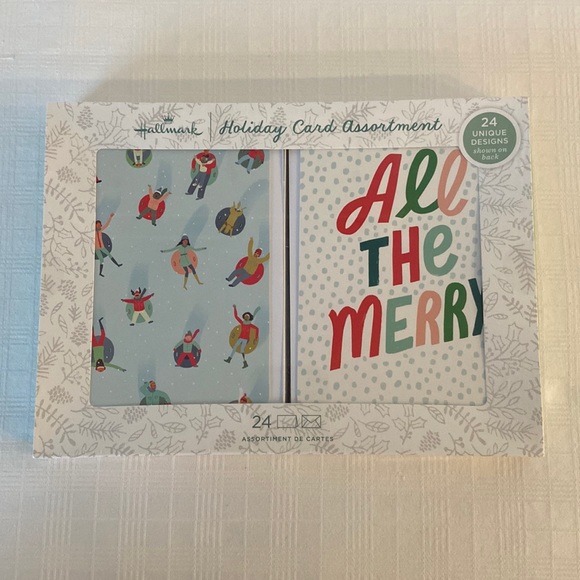 Hallmark | Holiday | Hallmark Holiday Card Assortment 24 Unique Designs ...